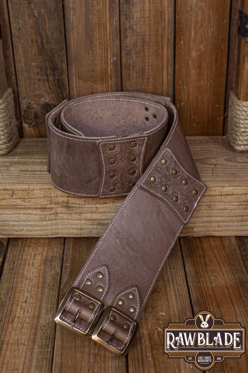 Authentic Lombard Wide Belt for Medieval Fantasy LARP, Cosplay ...