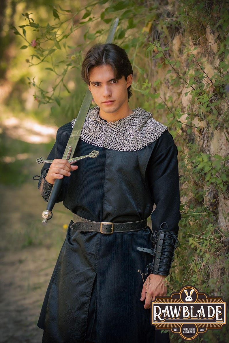 Lawrence Deluxe Knight Tabard Chequered for Fantasy Medieval LARP or ...