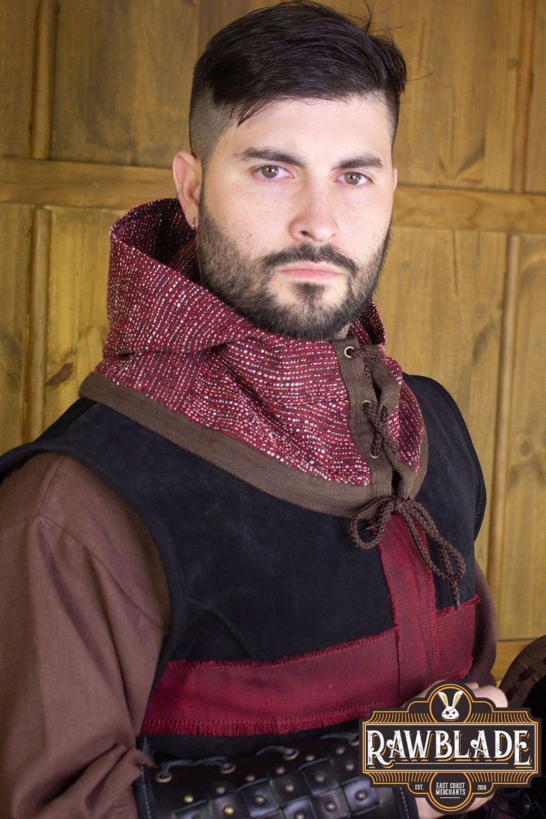 Soldier Hood LARP, Ren Faire, Cosplay - Etsy