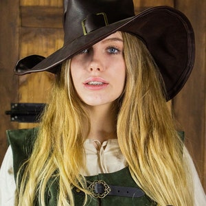 Wikka the Witch Hat LARP, Ren Faire, Cosplay - Etsy