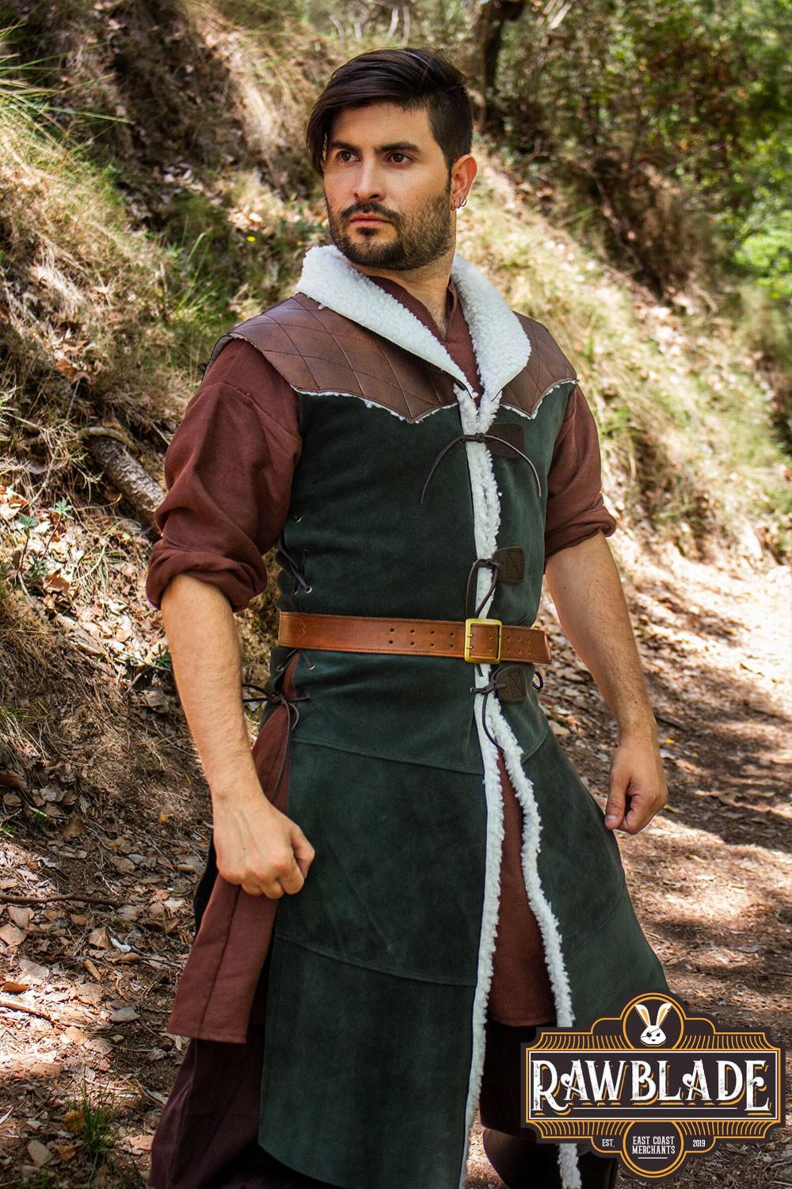 Fantasy Medieval Winter Dimitru Coat: LARP, US Duty Free!!*, Cosplay ...
