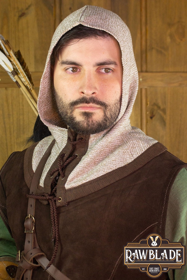 Soldier Hood LARP, Ren Faire, Cosplay - Etsy