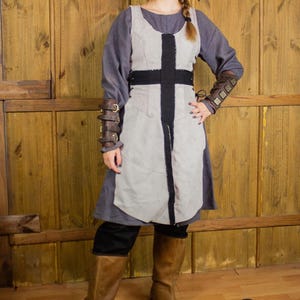 Medieval Fantasy Crussader Knight Tabard Woman - LARP, US Duty Free ...