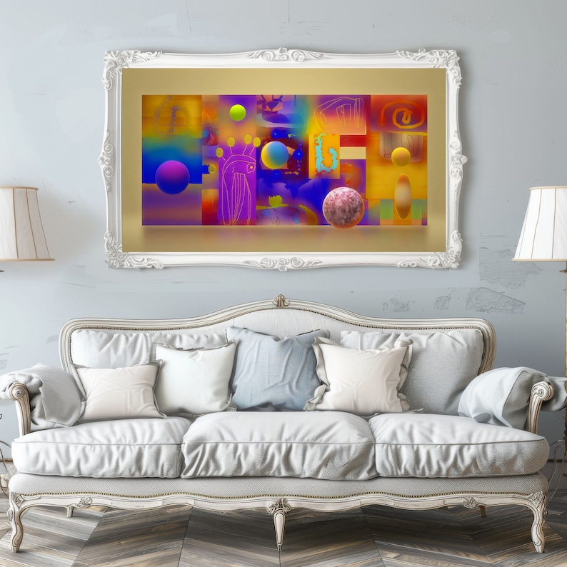 Soulful Expression Spiritual Digital Art Illustration, Digital Art ...