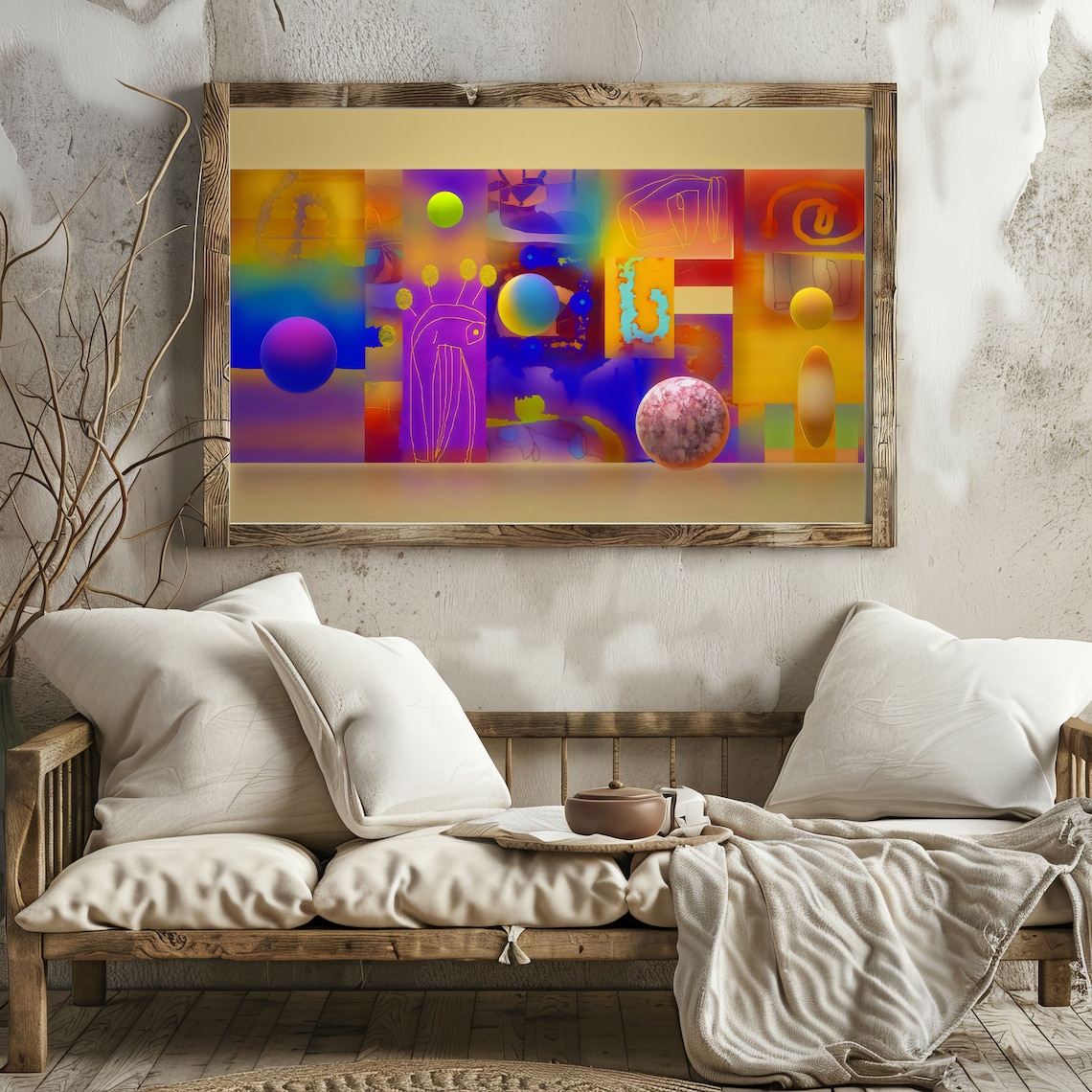 Soulful Expression Spiritual Digital Art Illustration, Digital Art ...