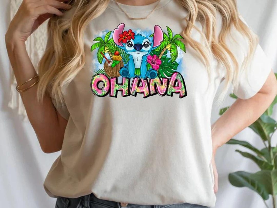 Ohana Stitch Png, Cute Stitch Png, Hand Drawn Stitch Png, Floral Stitch ...