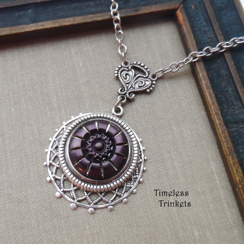 Metal Mirror Buttons - Etsy