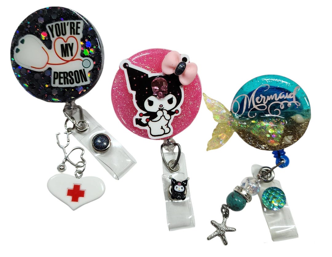 Nursing Badge Reels, Custom Badge Reels for First Responders, Medical ...