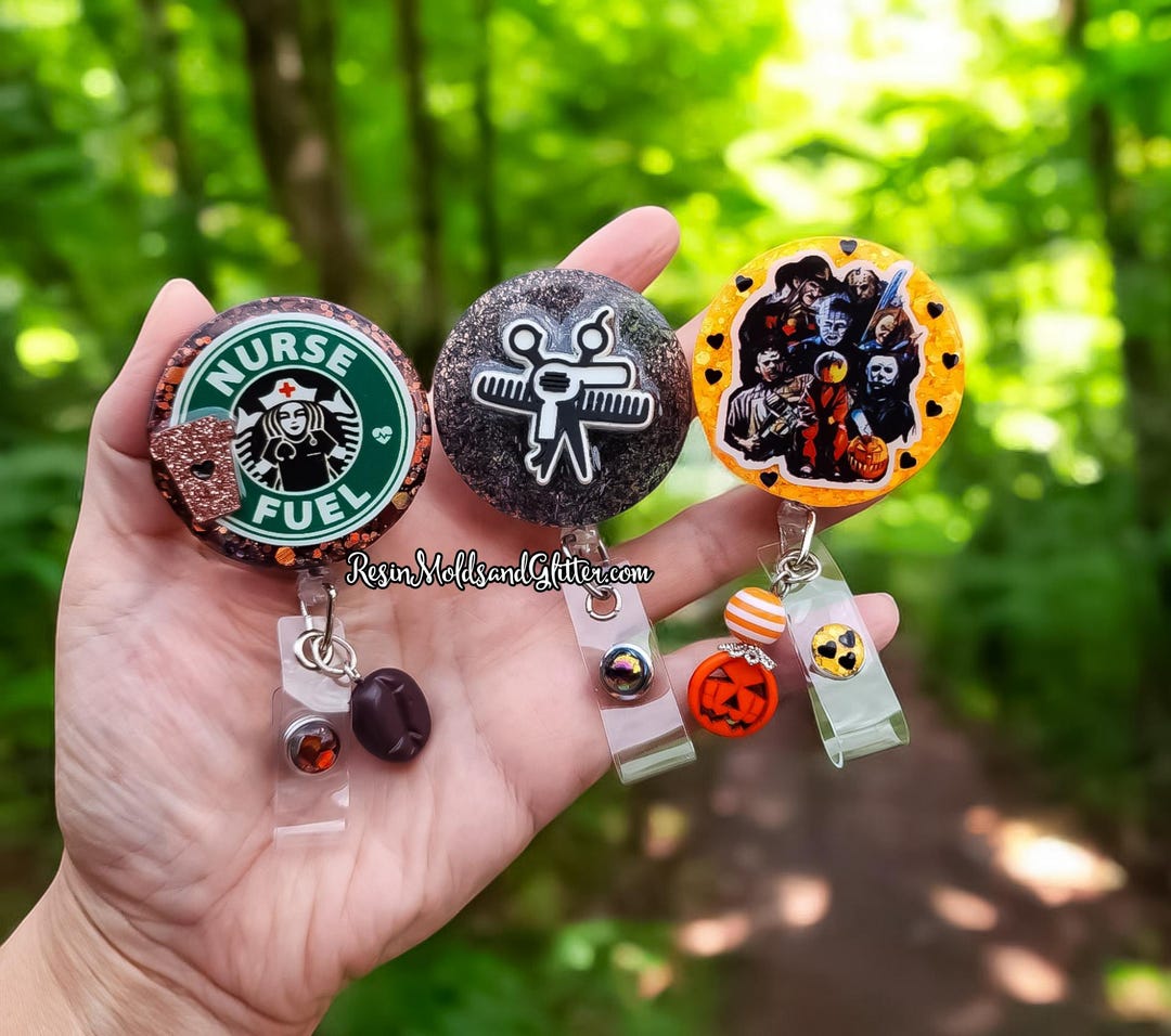 Nursing Badge Reels, Custom Badge Reels for First Responders, Medical ...