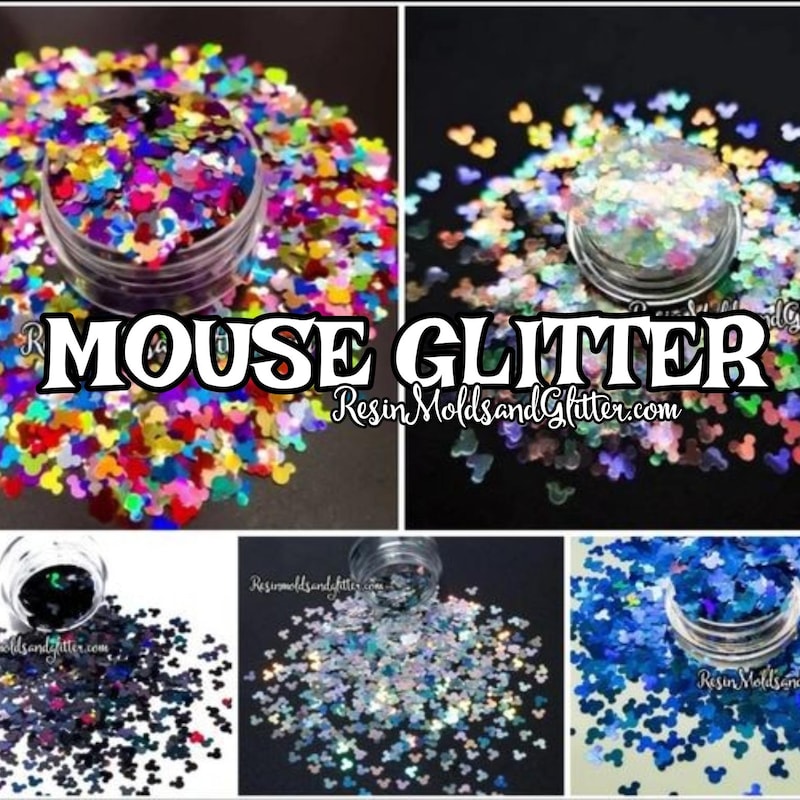 Mickey Mouse Glitter - Etsy