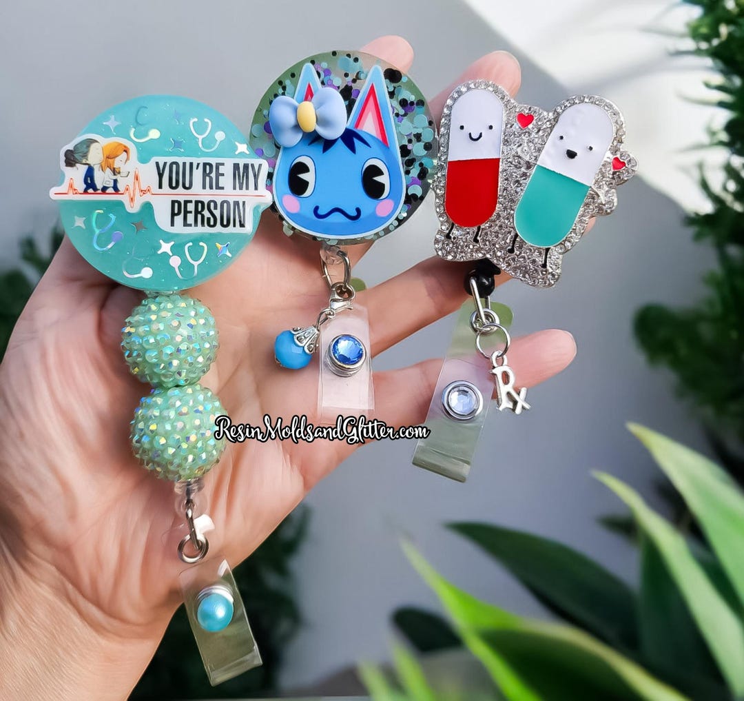 Nursing Badge Reels, Custom Badge Reels for First Responders, Medical ...