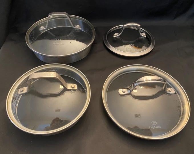 Kitchen Essentials From Calphalon Glass Lids 10" - Etsy