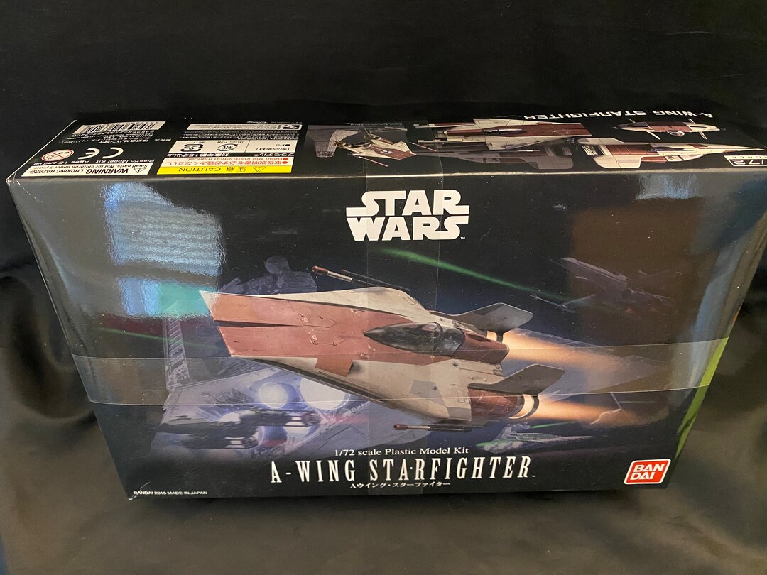 Bandai STAR WARS 1/72 A-wing Starfighter Plastic Model Kit - Etsy