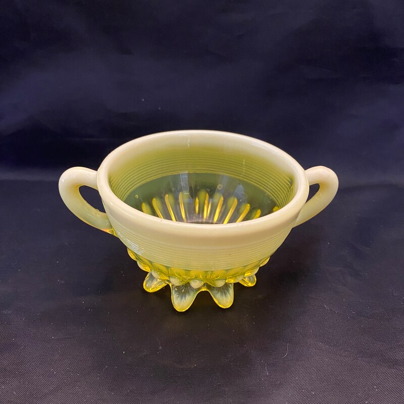 Yellow Vaseline Glass - Etsy