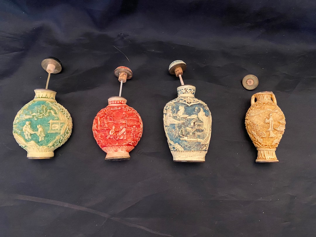 Antique Chinese Snuff Bottles - Etsy