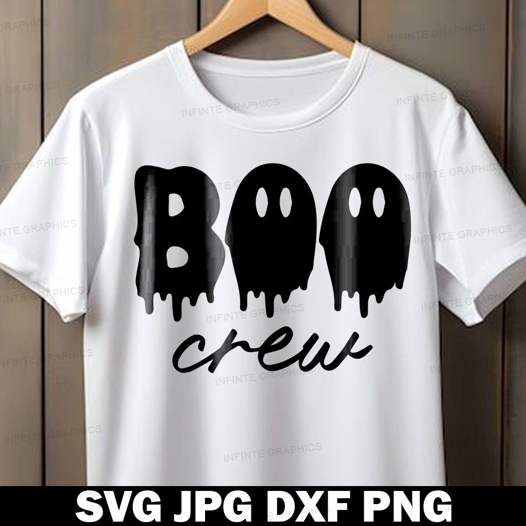 Boo Crew SVG, Boo SVG, Halloween SVG, Halloween Png, Halloween Family ...