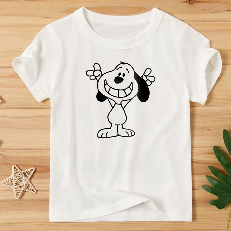 Paquete SVG de Snoopy Charlie Brown, lindo clipart de perro cómico ...
