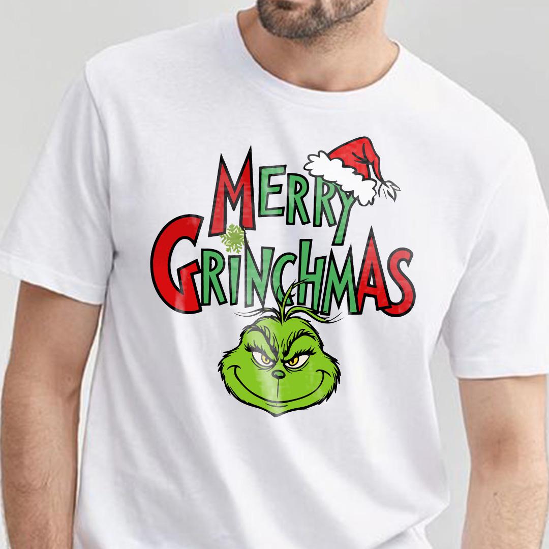Merry Grinchmas SVG and PNG Files Clipart, Christmas Print SVG, Digital ...