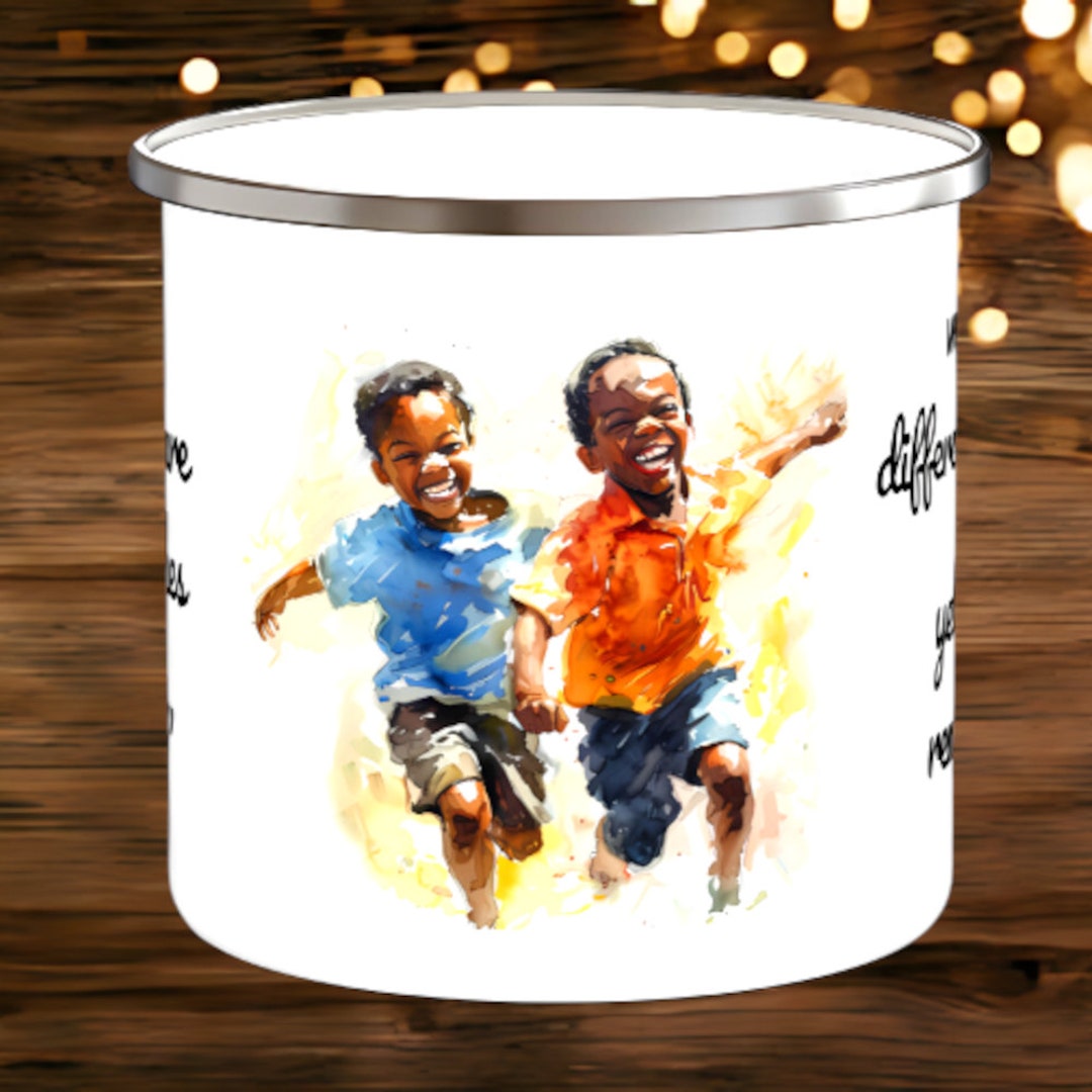 For Brothers Brothers Are Like Branches on a Tree Enamel Keepsake Mug ...