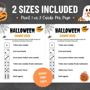 Halloween Candy Dice Game | Fun Trick or Treat Activity for Kids | Easy ...