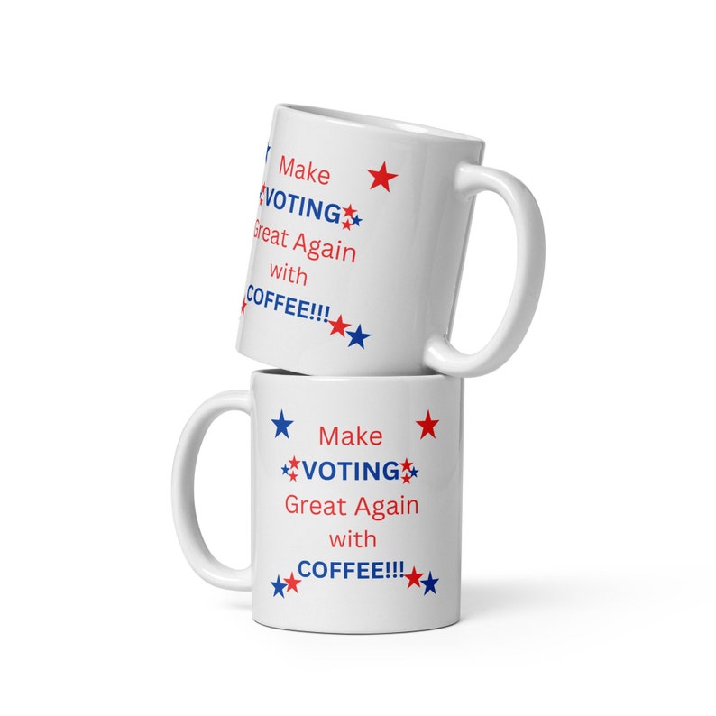 VOTE Mug 2024 Make Voting Great Again Mug Election Day Mug. Coffee Mug ...