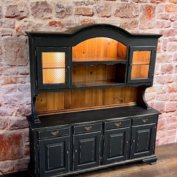 Rustic Hutch - Etsy