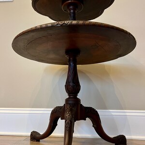 Two-tier Antique Table - Etsy