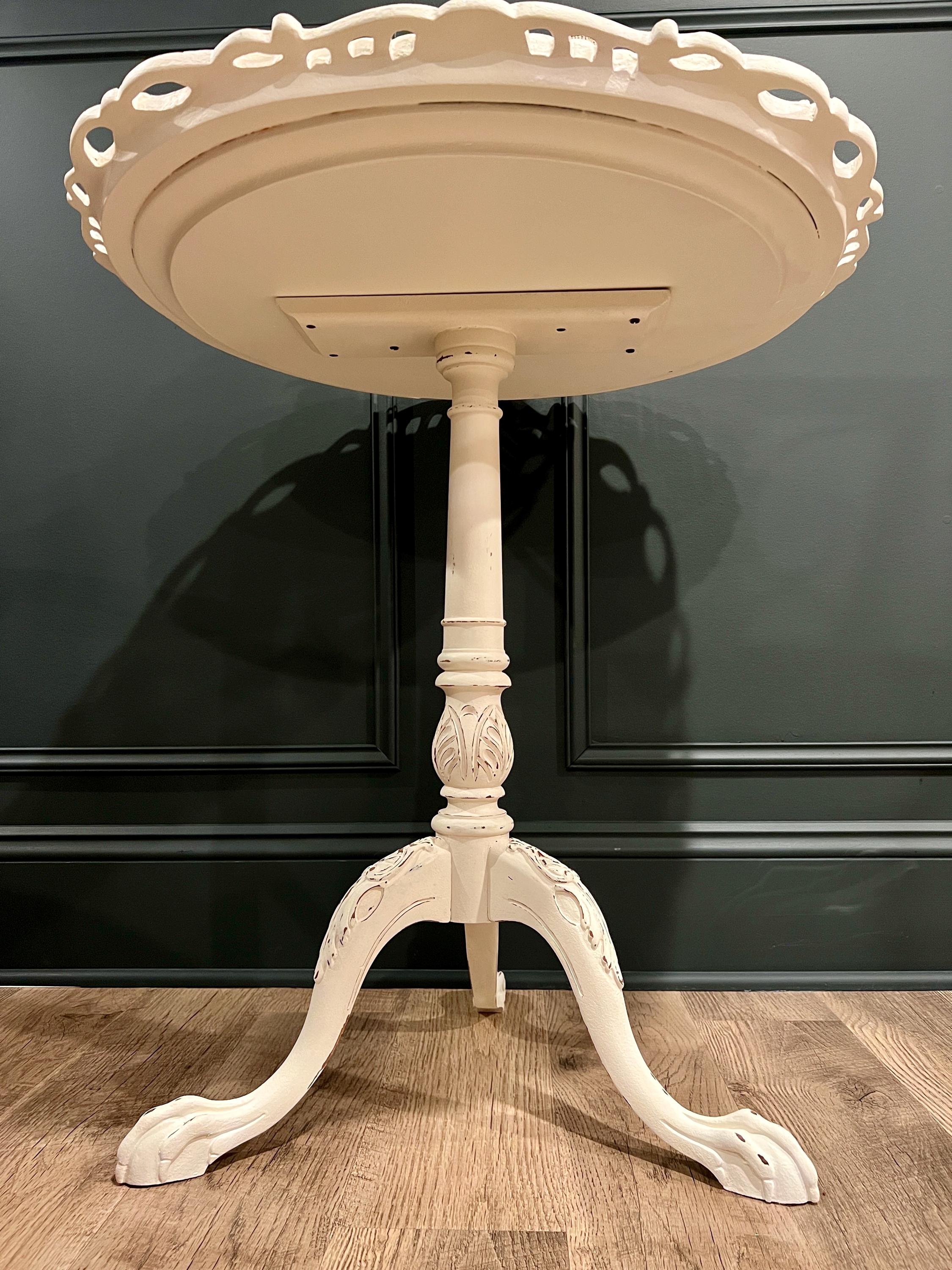 Antique Queen Anne Style Table - Etsy