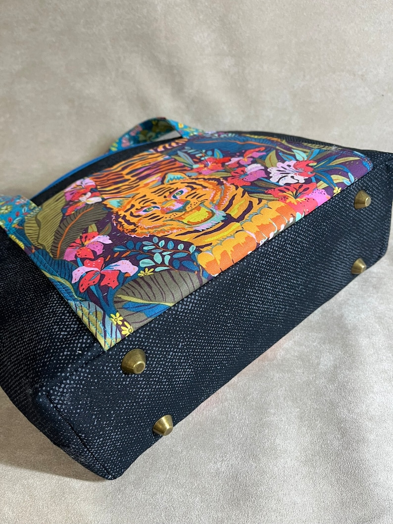 Santorini Purse With Shoulder Straps | Zippered Purse | Handmade ...