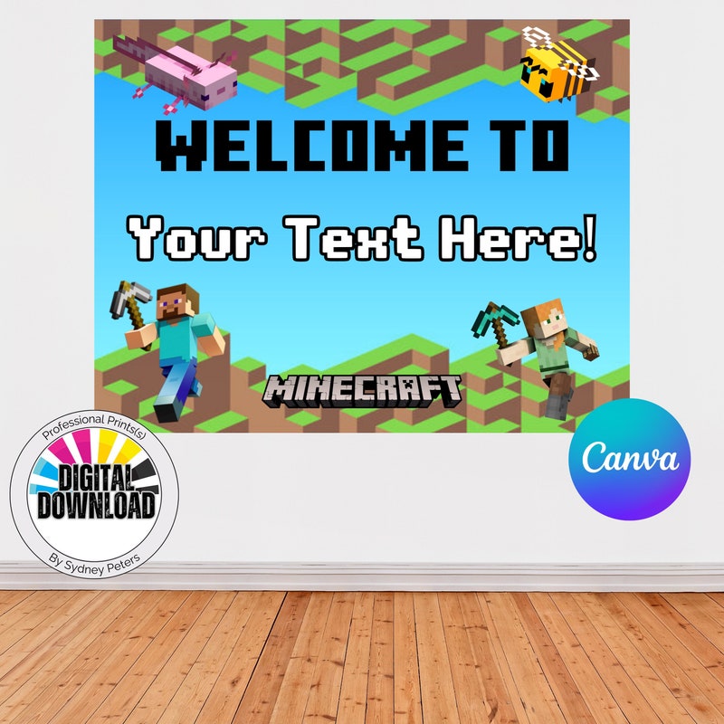 Mincraft Posters - Etsy