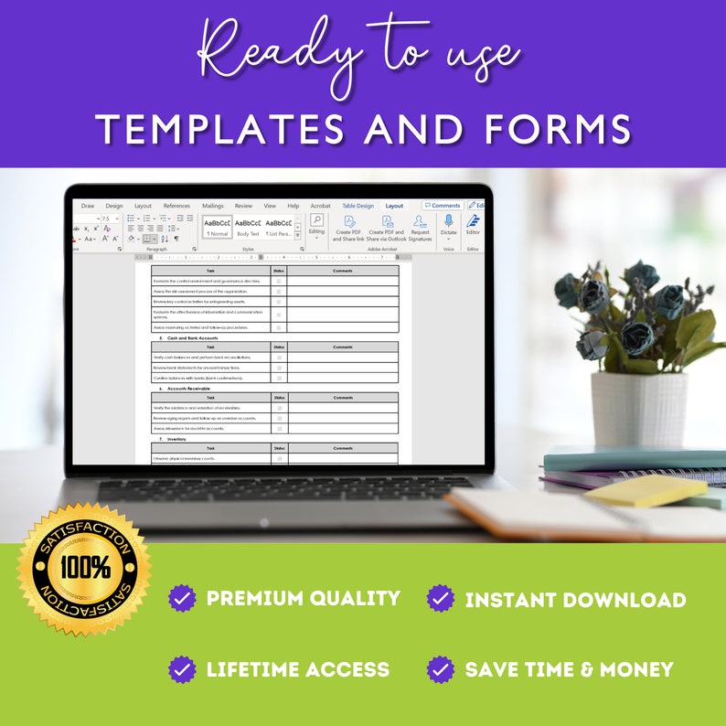 Financial Audit Checklist Financial Audit Report Accounting Audit ...