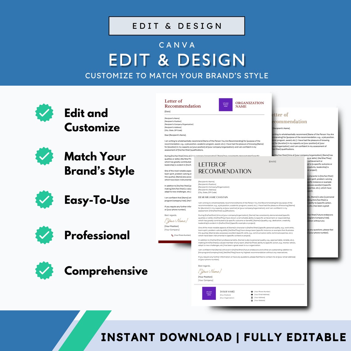 Letter of Rec Recommendation Letter Professional Letter of ...