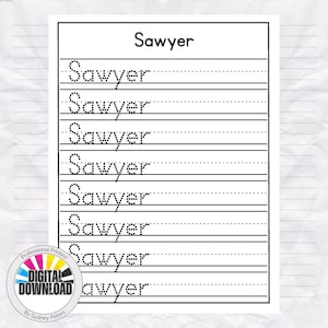 Name Tracing Worksheet Kindergarten Practice Sheets Prek Worksheets ...