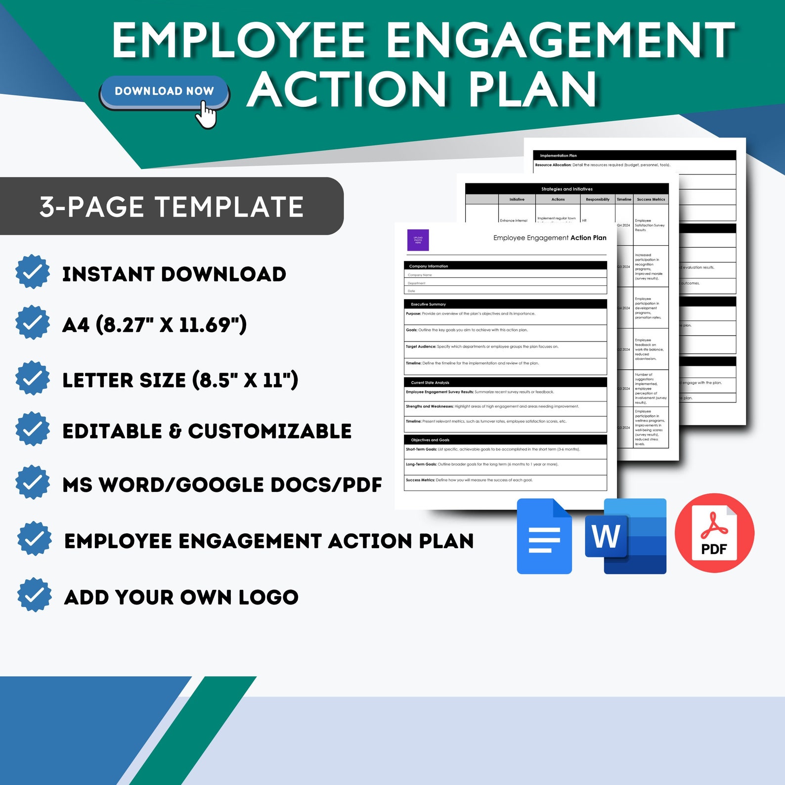 Employee Engagement Action Plan Employee Satisfaction Employee ...