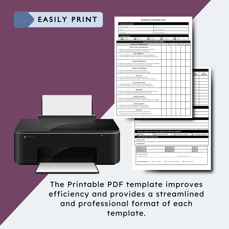 Employee Performance Evaluation Employee Evaluation Form Employee Feedback Employee Relations ...