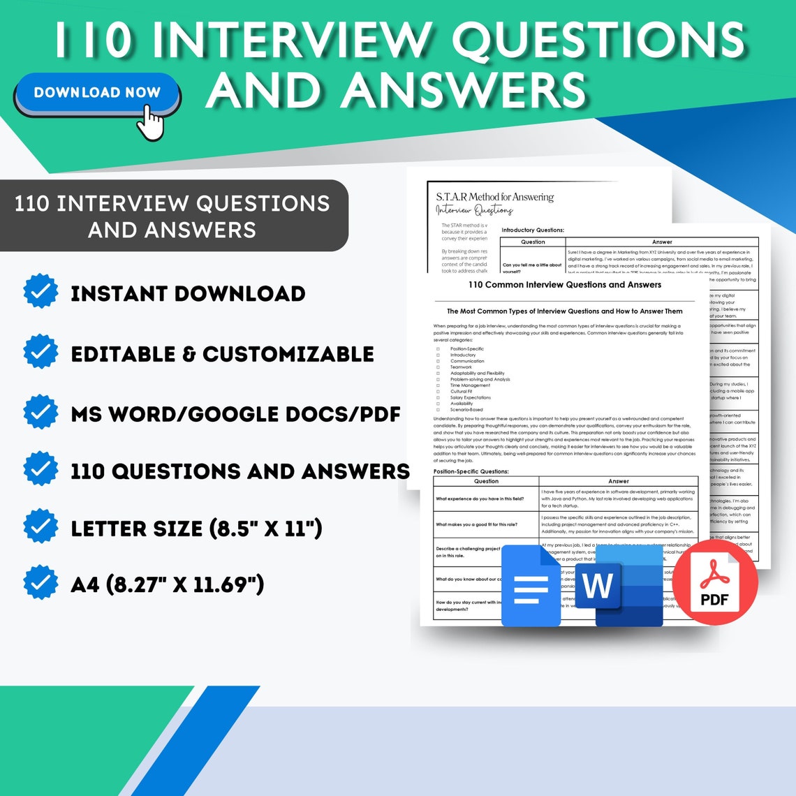 Job Interview Questions and Answers Common Interview Questions HR ...