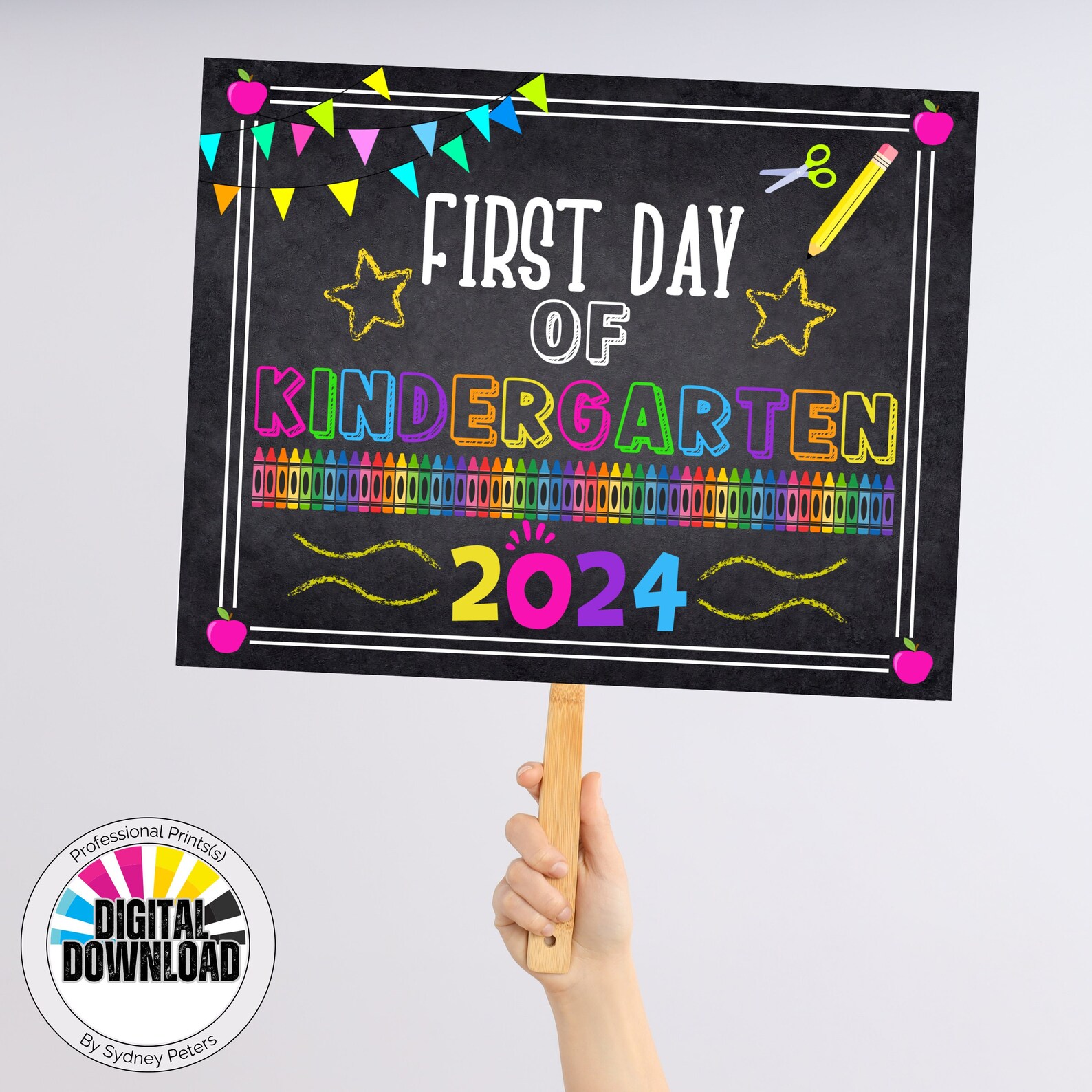 Transitional Kindergarten Last Day of School Sign Kindergarten Last Day ...