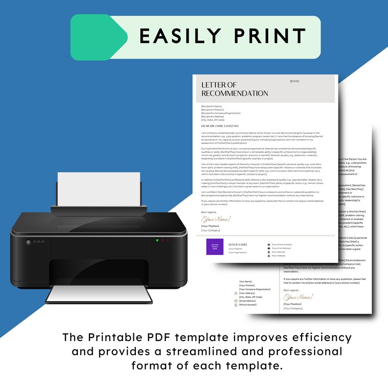 Letter of Rec Recommendation Letter Professional Letter of ...