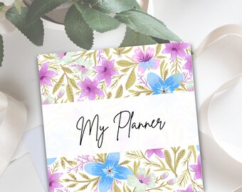 Floral Planner Digital Download - Etsy