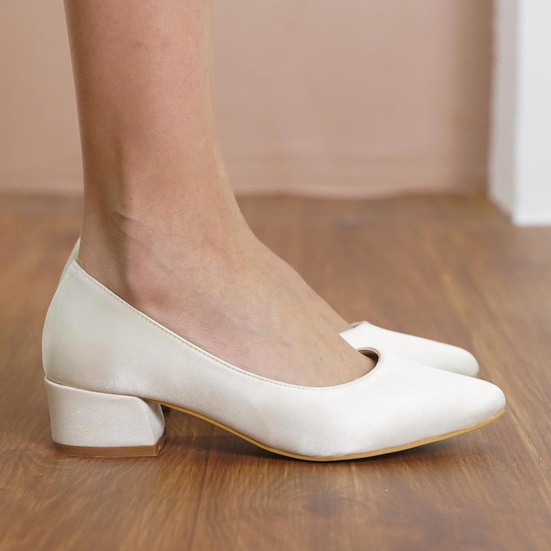 Bridal Shoes Low Heel - Etsy