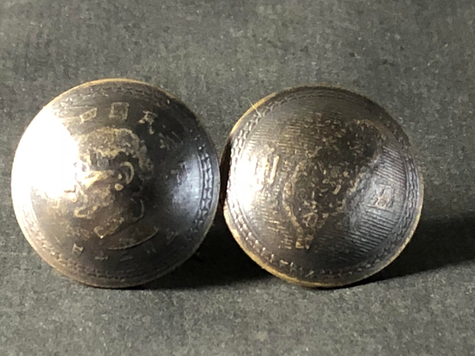 Domed Taiwan Coin Cufflinks Taiwan Map 25mm. | Etsy