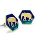 1943 Belgian Congo Coin Cufflinks 2 Franc Elephant RARE & NICE - Etsy