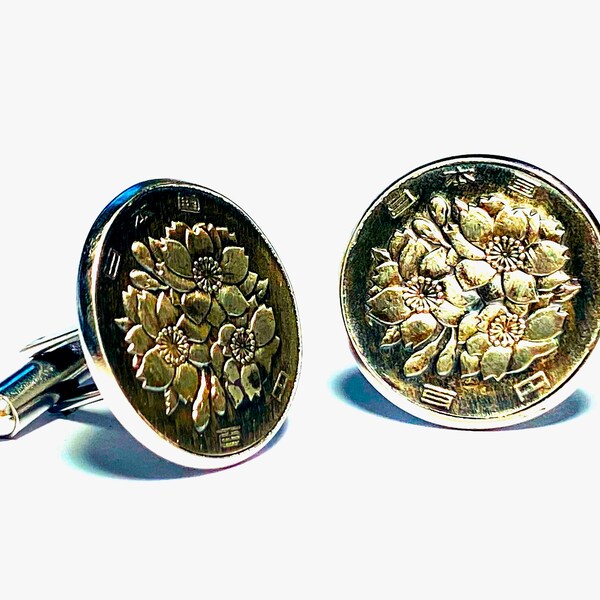 Flower Cufflinks - Etsy UK