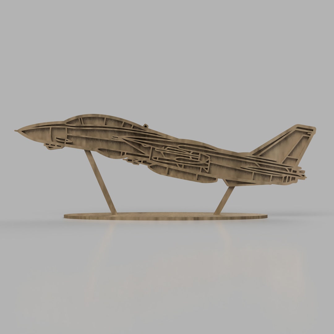 F-14 Tomcat, Laser Cut, Svg, Vector, Dxf, Dwg, Ai, Jpg, Png - Etsy