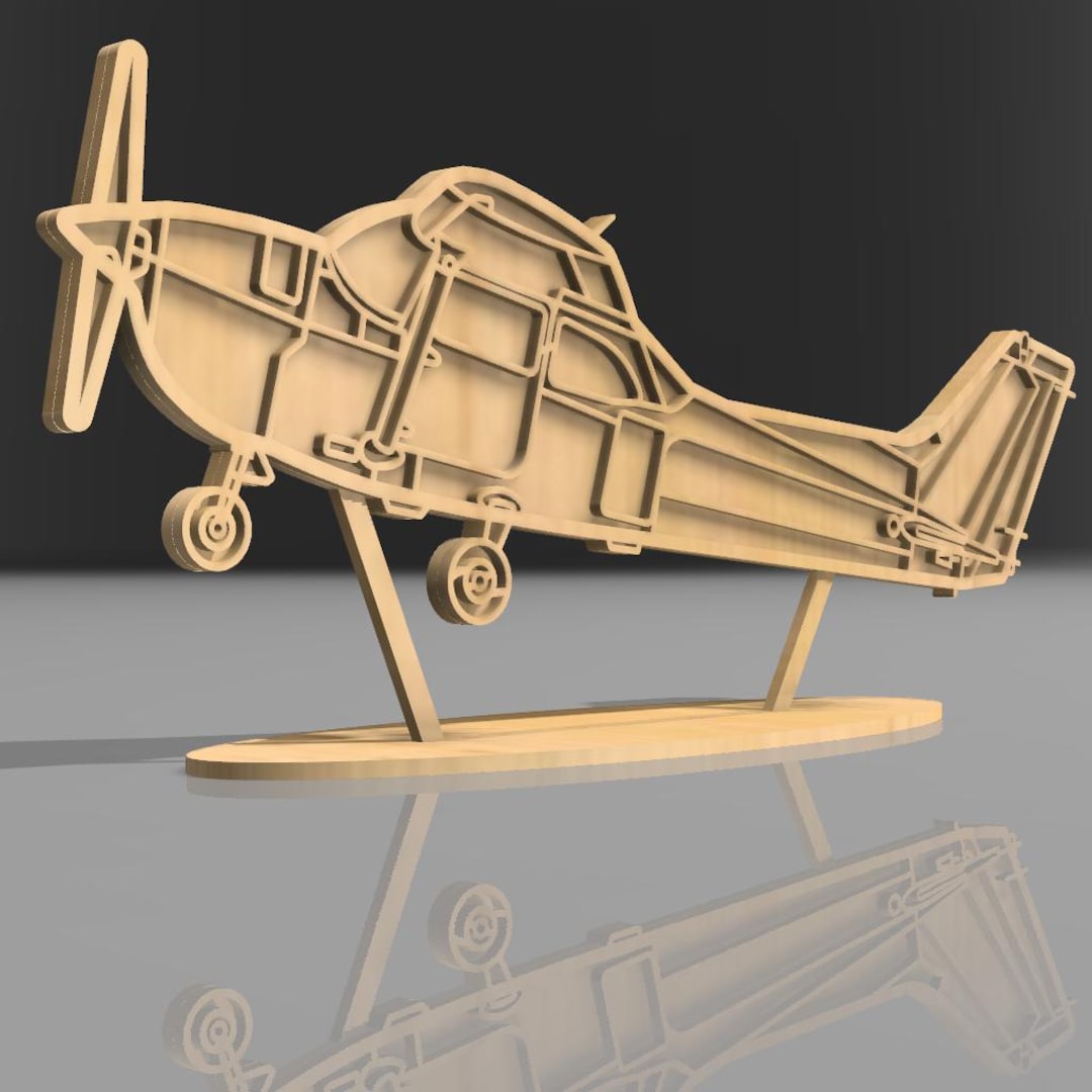 Cessna Skyhawk, Laser Cut, Svg, Vector, Dxf, Dwg, Ai, Jpg, Png - Etsy