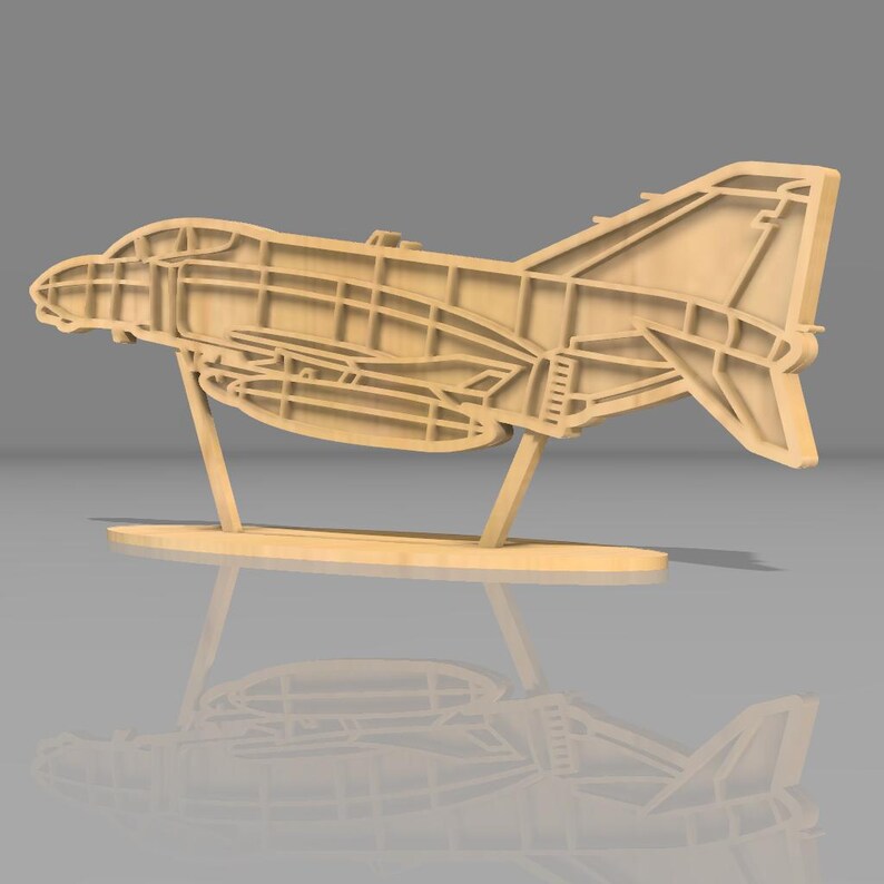 F-4 Phantom, Laser Cut, Svg, Vector, Dxf, Dwg, Ai, Jpg, Png - Etsy