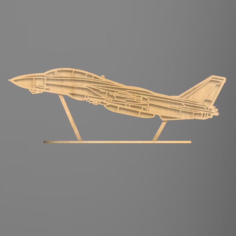 F-14 Tomcat, Laser Cut, Svg, Vector, Dxf, Dwg, Ai, Jpg, Png - Etsy