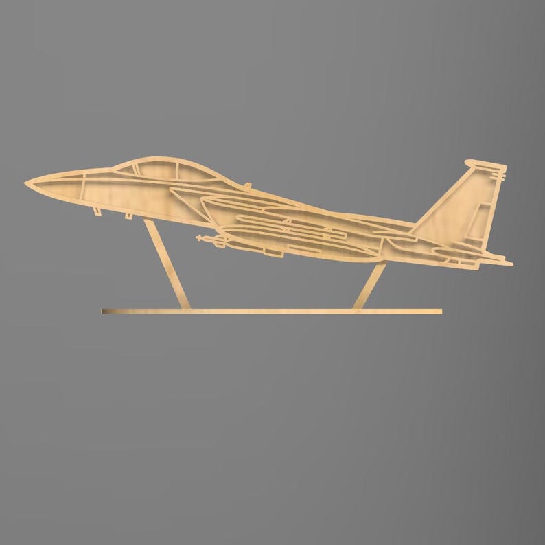 F-15 Eagle, Laser Cut, Svg, Vector, Dxf, Dwg, Ai, Jpg, Png - Etsy UK
