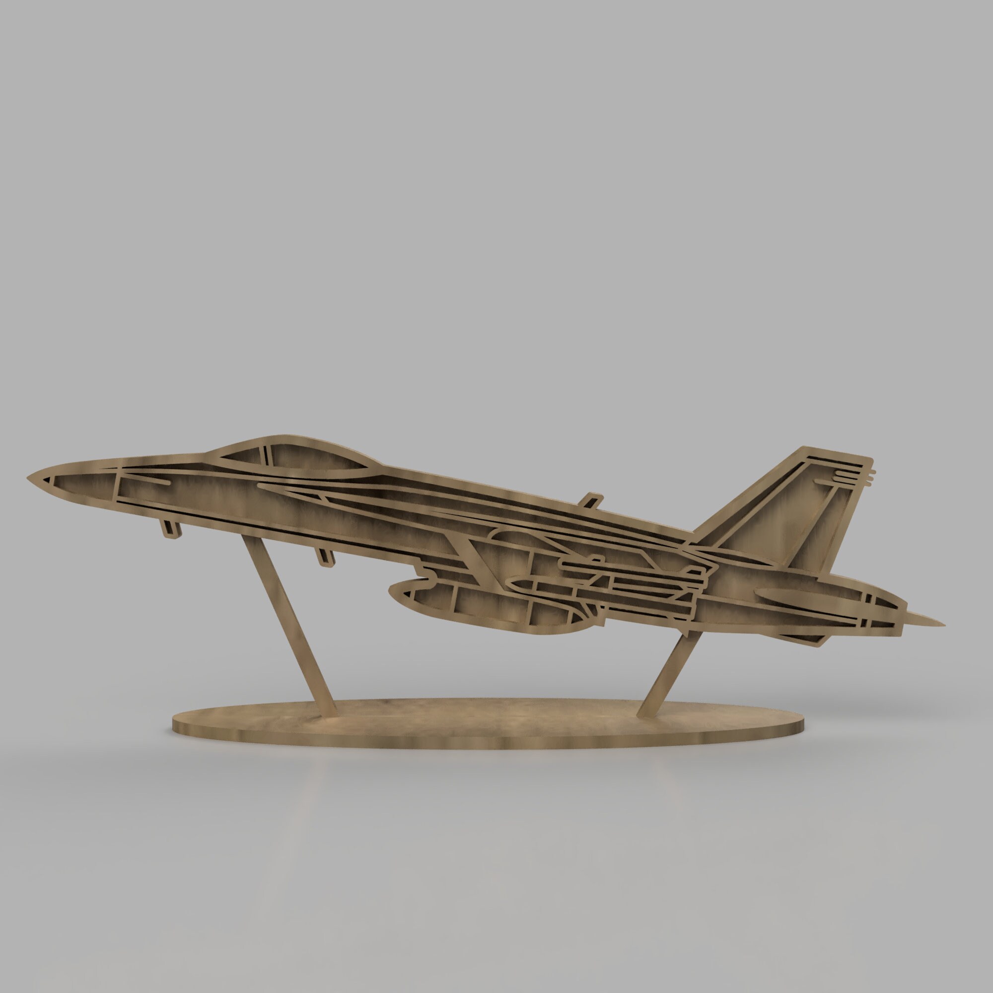 F-18 Hornet, Laser Cut, Svg, Vector, Dxf, Dwg, Ai, Jpg, Png - Etsy
