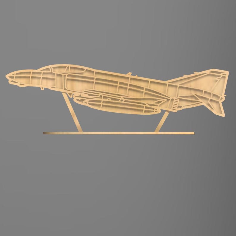 F-4 Phantom, Laser Cut, Svg, Vector, Dxf, Dwg, Ai, Jpg, Png - Etsy